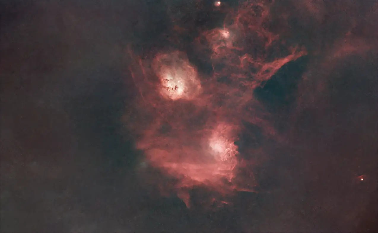 Flaming Star Nebula – Best Time to Image | MessierPlanner